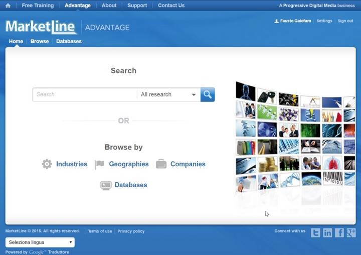 MarketLine Advantage Research Database – GZ Consulting