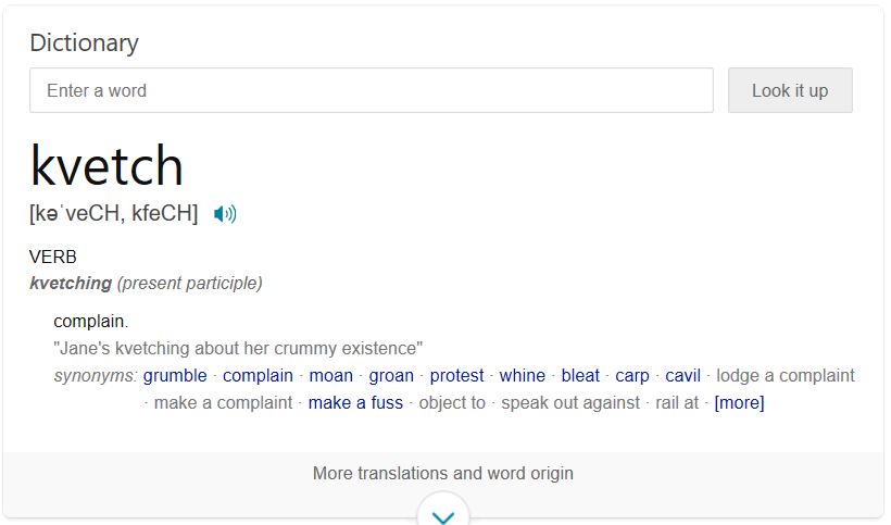 I’m Kvetching about Grammar Again – GZ Consulting