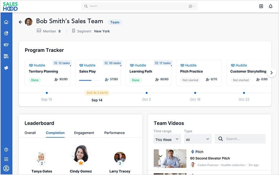 SalesHood Coaching Command Center – GZ Consulting