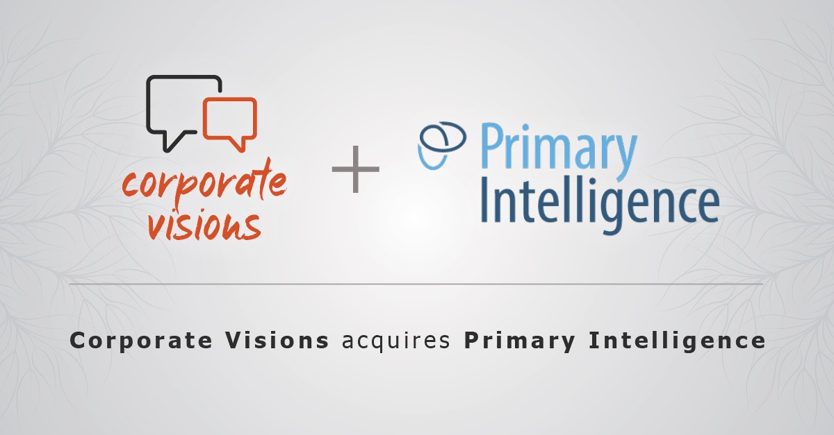 Corporate Visions Acquires Primary Intelligence – GZ Consulting